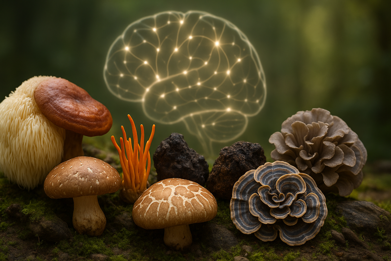 Mushroom 7 Benefits for Brain Health & Focus: Top Proven Uses